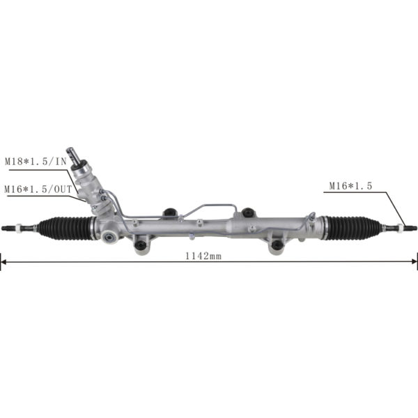 LHD Steering Rack 7H1422061M-Power Steering Racks